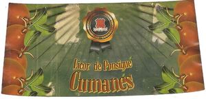 Etiqueta de bebida: Cumanés - Licor de Ponsigué (Licorería La Florida ...