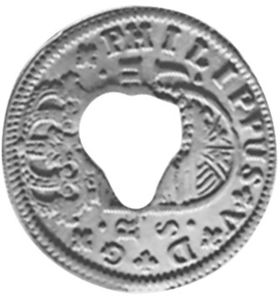 Coin: 2 Bits (Martinique(1761~1802 - Countermarked) WCC:km18