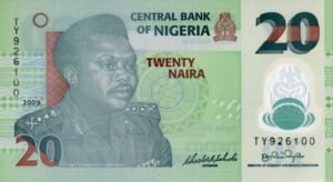 Banknote: 20 Naira (Nigeria(2005-2022 Issue) Wor:P-34e.1