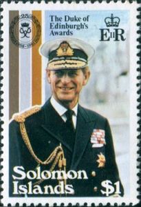 Stamp: Duke of Edinburgh (Solomon Islands(Duke of Edinburgh’s Awards ...