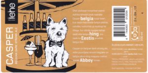 Etiqueta de Bebida: Casper (Lehe Pruulikoda OÜ, EstôniaCol:EE-BEER-000164
