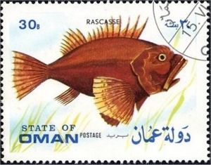 Stamp: Rascasse (Oman (State of): Illegal StampsCol:OM 1972-22/10
