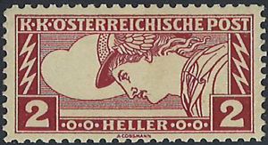 Stamp: Mercury (Austria(Newspaper express stamps) Mi:AT 219C,Sn:AT QE3b ...