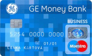 Bank Card: GE Money Bank - BUSINESS (GE Capital Bank, Czech RepublicCol ...
