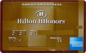 Bank Card: American Express Hilton HHonors (American Express, United ...