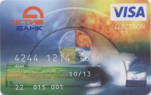 Bank Card: Active-Bank Debit Card (Active-Bank, UkraineCol:UA-VE-0483