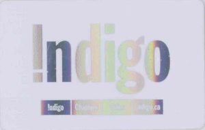 Gift Card: Indigo (silver) on white b/g (Chapters-Indigo-Coles, Canada ...