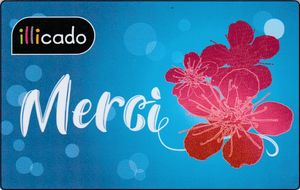 Gift Card: Merci (Illicado, France(Illicado) Col:FR-IL-123a