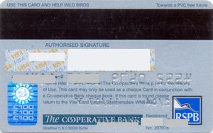 Bank Card: RSPB - Royal Society for the Protection of Birds VISA (The ...