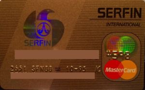 Tarjeta de Banco: Serfin Gold MasterCard (Banca Serfin, MéxicoCol:MX-MC ...
