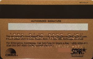 Bank Card: Great Western Bank Gold Visa Card (Great Western Bank ...
