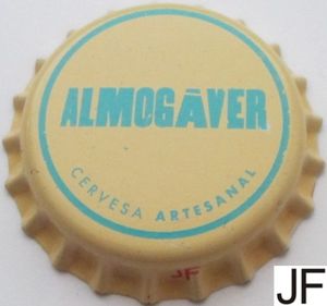 Bottle Cap: Almogaver (Cerveses Almogàver, Spain) Col:BE-ES-00749