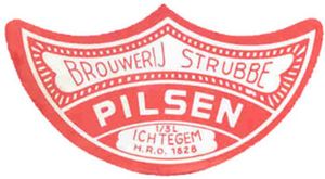 Drink Label: Strubbe Pilsen (Brouwerij Strubbe, BelgiumCol:BE-BEER-010758
