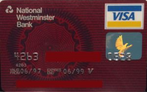 Bank Card: National Westminster Bank Visa Card (National Westminster ...