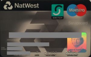 Bank Card: NatWest Servicecard (National Westminster Bank, United ...