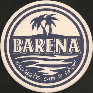 Beer Coaster: Barena (Cerveceria Hondurena, HondurasCol:HN-000003