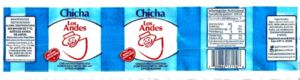 Drink Label: Chica Los Andes (Lacteos Los Andes, C.A., VenezuelaCol:VE ...
