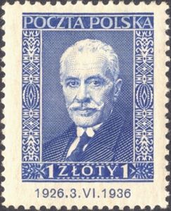 Stamp: Presidency of Ignacy Moscicki (PolandMi:PL 312,Sn:PL 305,Yt:PL ...