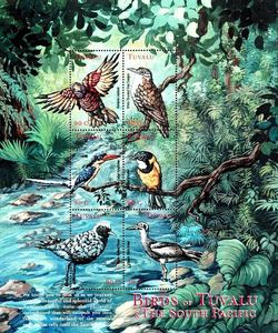 Timbre: Birds of the South Pacific (Tuvalu(Birds of Tuvalu & South ...