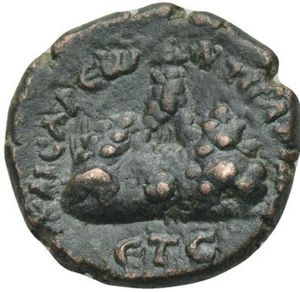 Moneda: 1 Follis (Roma, Imperio(139~180 - Marcus Aurelius) Col:RO-EM-001225