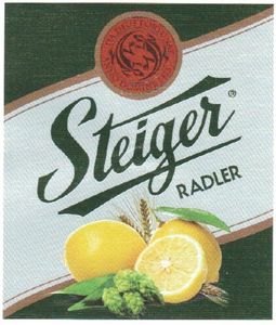 Drink Label: Steiger radler (Pivovar Vyhne, SlovakiaCol:SK-BEER-001871