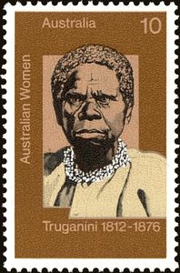 Stamp: Truganini (1812-1876) - P(14 x 14½) (Australia(Famous ...