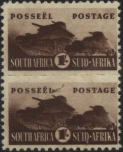 Stamp: Tank Corps (South Africa(War Effort) Sg:ZA 104b
