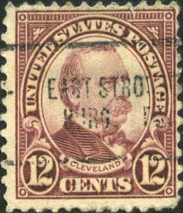 Stamp: Grover Cleveland (United States of America(1922-1934 Regular ...