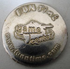 Token: Fun Time Amusement Parks (Türkiye (Turkey)(Amusement Park/Arcade ...