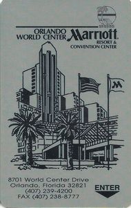 Hotel Card: Orlando World Center Marriott Resort & Convention Center ...