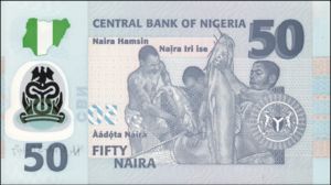 Banknote: 50 Naira (Nigeria(2009-2022 Polymer Issue) Wor:P-40c.2