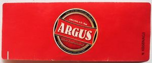 Drink Label: Argus (Lidl & Cia, PortugalCol:PT-BEER-000008