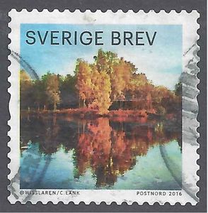 Stamp: Trees with Autumn Leaves (Sweden(Bright Autumn) Mi:SE 3127,Sn:SE ...