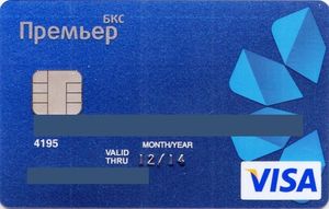 Bank Card: BKS Bank Premiere (BCS Bank, RussiaCol:RU-VI-1021.02