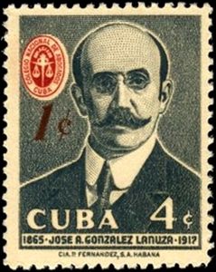 Selo: José A. Gonzalez Lanuza (1865-1917) (Cuba(Former Issues ...