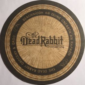 Beer Coaster: Dead Rabbit (The Dead Rabbit Grocery and Grog ...
