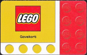 Gift Card: LEGO Gavekort (LEGO, Denmark(Lego) Col:DK-lego-002