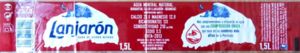 Etiqueta de bebida: Lanjarón (Lanjarón Co., EspañaCol:ES-WATER-000084