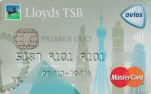 Bank Card: Premier Duo (Lloyds TSB, United Kingdom of Great Britain ...