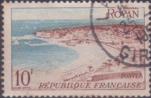 Stamp: Royan (France(Tourism 1954) Yt:FR 978a,Sg:FR 1207a 📮