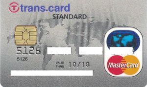 Bank Card: Transcard MasterCard Standart - 10-10 (Transcard Financial ...