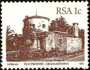 Stamp: Old Provost, Grahamstown (South Africa(Definitive Issue ...