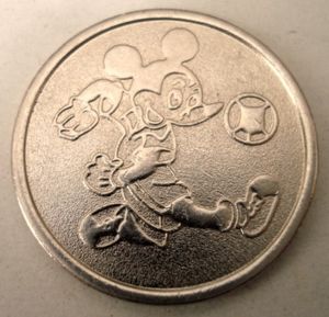 Ficha: Mickey Mause token (Türkiye (Turquía)(Amusement Park/Arcade ...