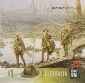 Stamp: Third Battle of Ypres (Australia(Centenary of World War I (4th ...
