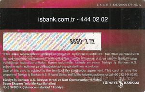 Bank Card: Maximum (Türkiye İş Bankası, Turkey) Col:TR-MC-0308