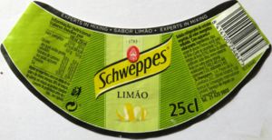 Etiqueta de bebida: Schweppes (Schweppes S.A., EspañaCol:ES-SODA-000043