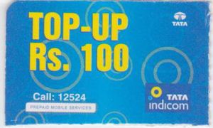 Tarjeta Telefónica: Tata - Top-up (Mobile India, India) (Tata Indicom ...