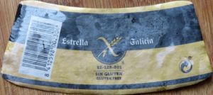Drink Label: Estrella Galicia (Hijos de Rivera, S.A.U., SpainCol:ES ...