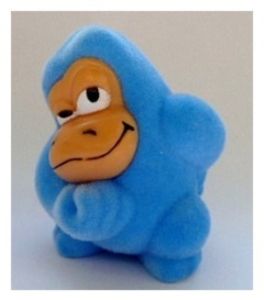 Meal Toy: Blue Gorilla (Kinder Surprise, Europe(Kinder - Gorillas) Col ...