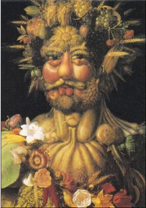 Postcard: "Vertumne", 1590 (France(- Paintings of Giuseppe Arcimboldo ...